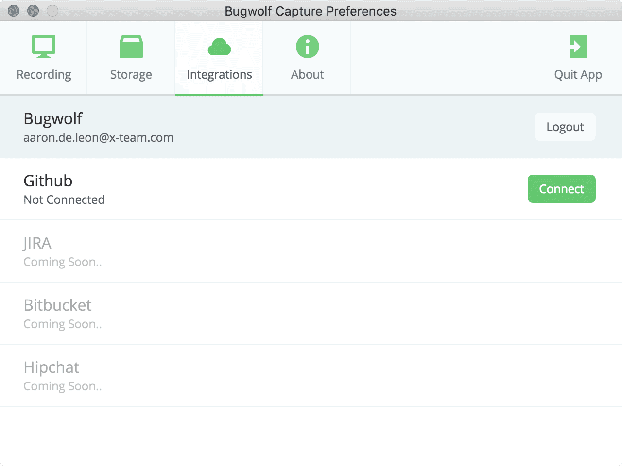 Capture – Screen Recorder for Better Bug Reports • Mustafa